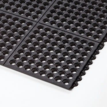 Rubber Workshop Mats with Drainage Holes - Durable & Comfortable ...