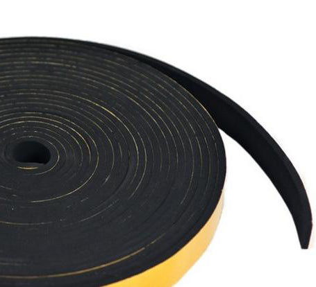 Self-Adhesive Neoprene Rubber Strip Ideal for Sealing & Insulation ...